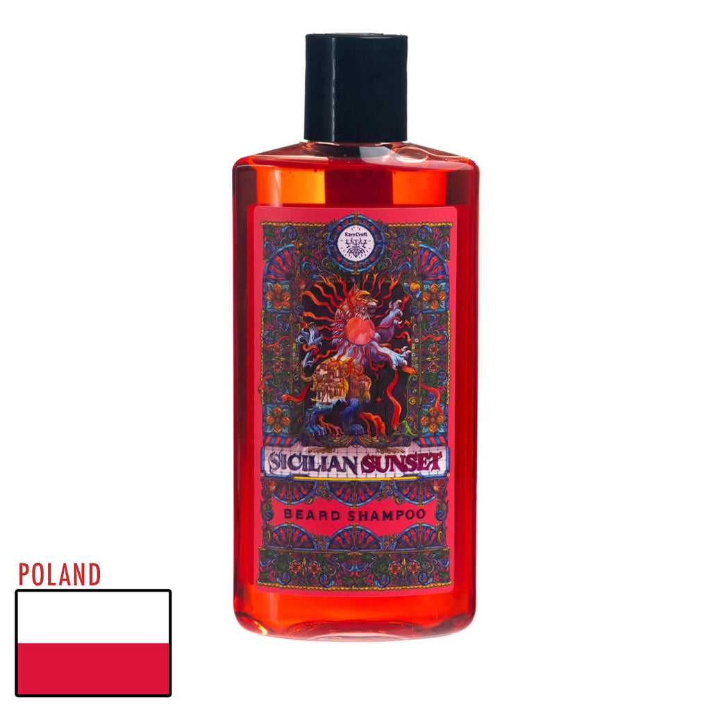 RareCraft Beard Shampoo Sicilian Sunset – PomadeWorld Ltd.